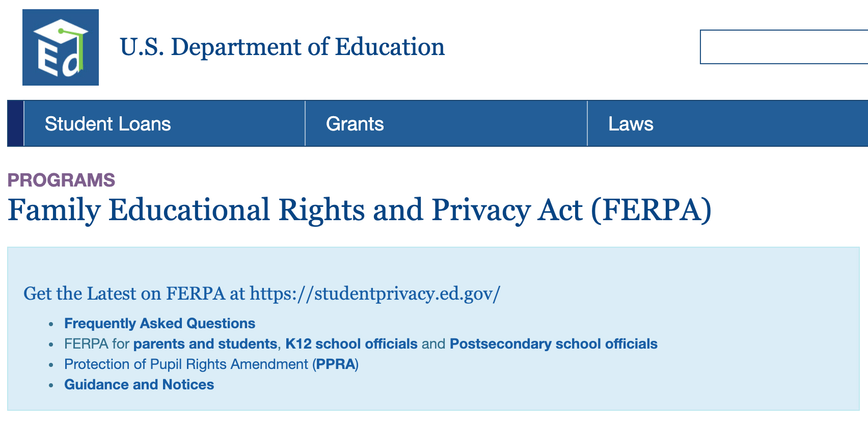 Review the FERPA Guidelines – Campus News | Judson University