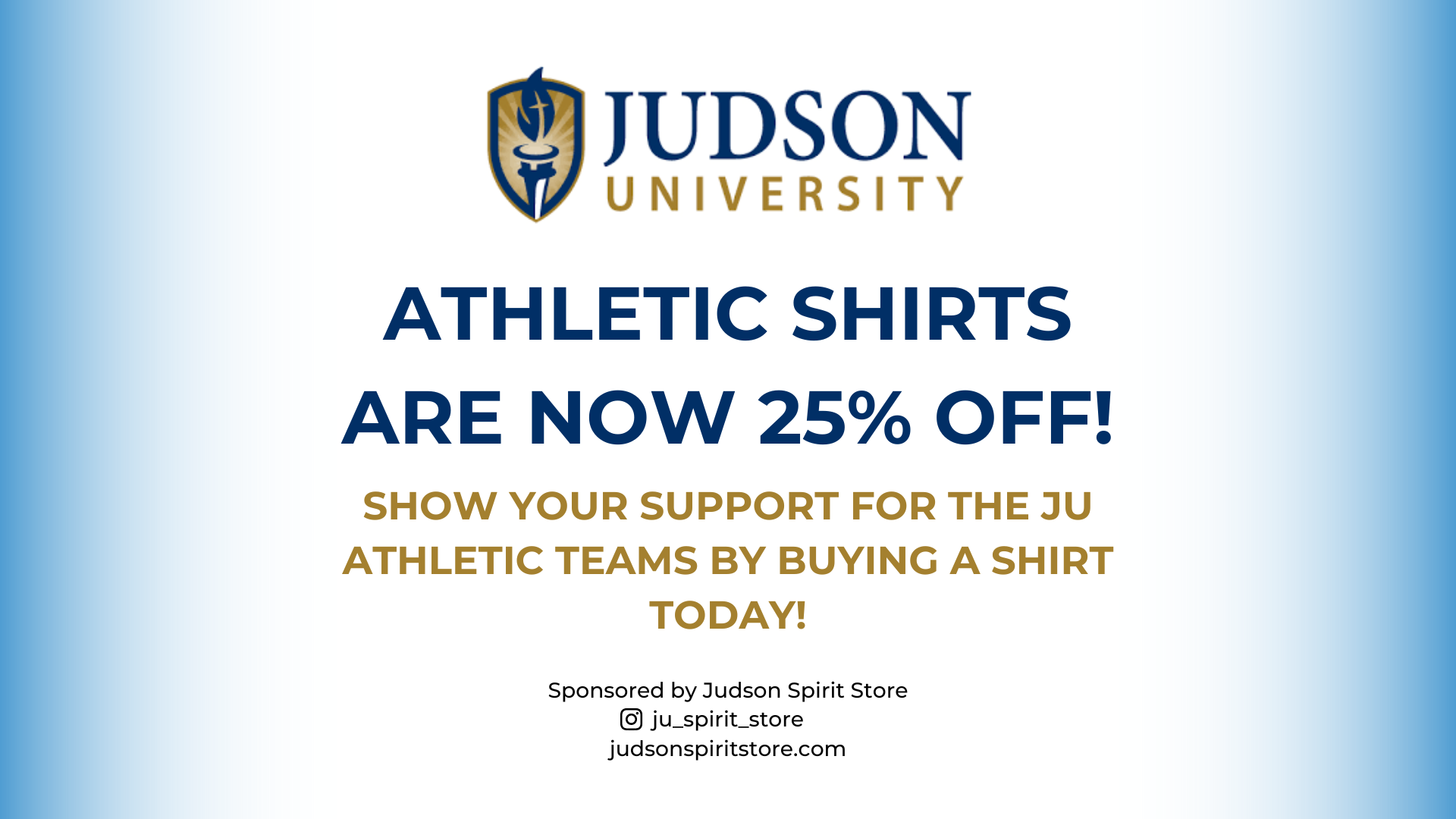 Spirit Store Offers 25 Percent Off Athletic Shirts – Campus News ...