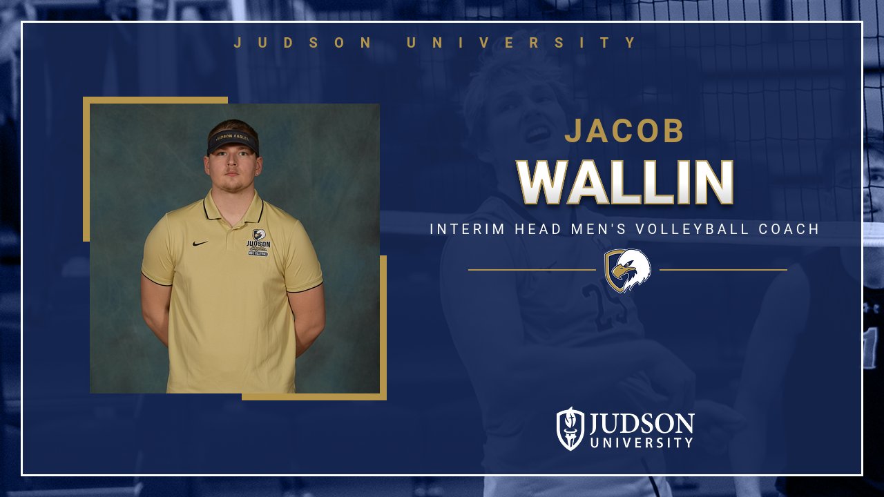 Jacob Wallin Named Interim Head Men’s Volleyball Coach – Campus News | Judson University