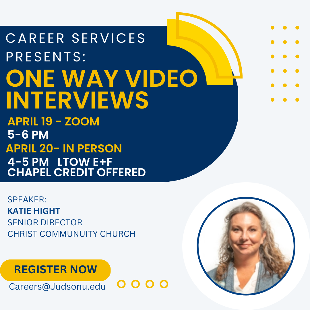 Career Services Presents: One-Way Video Interview – Campus News ...